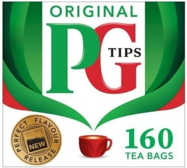 PG Tips Original 160 Black Tea Bags Review | Tea Hee Shop UK