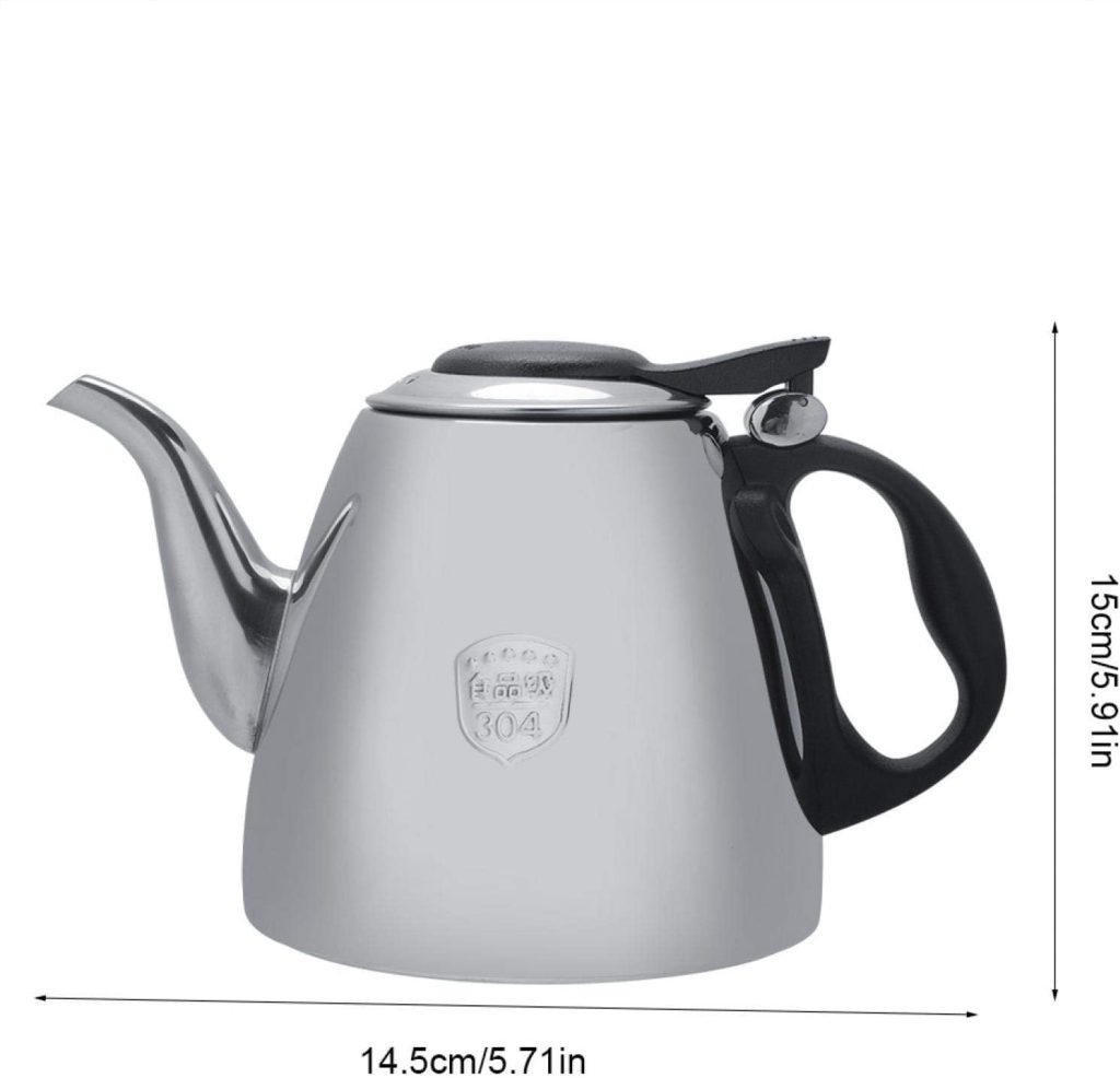Teapot Tea Stainless Steel Teapot 1.5L review | Tea Hee Shop UK